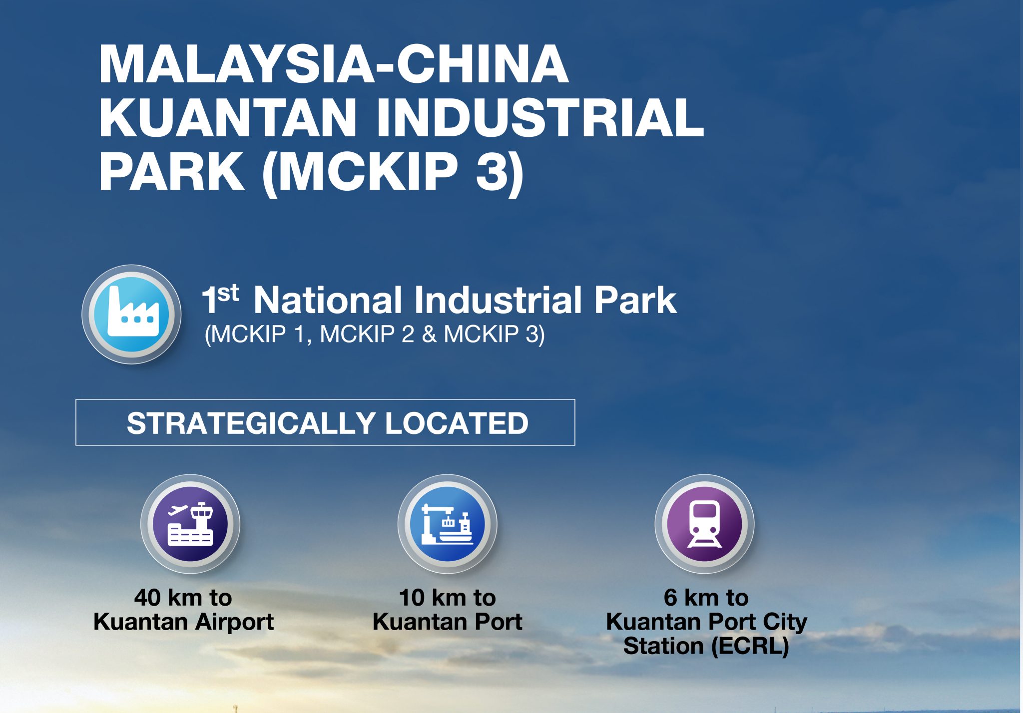 Malaysia-China Kuantan Industrial Park (MCKIP 3) - ECERDC